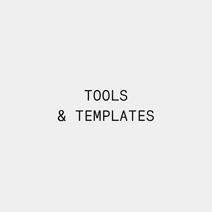 Tools & Templates - Saint Violet Creative